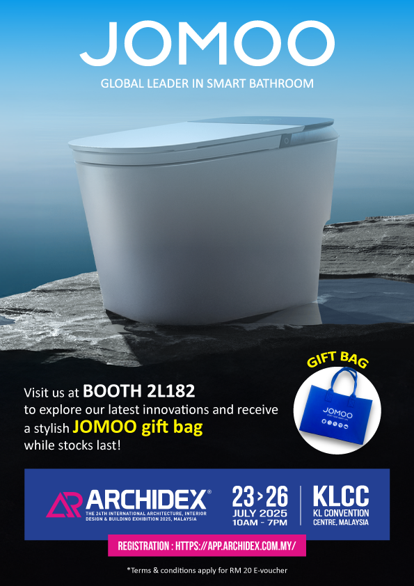 JOMOO Showcase at ARCHIDEX 2025 | MR D.I.Y.