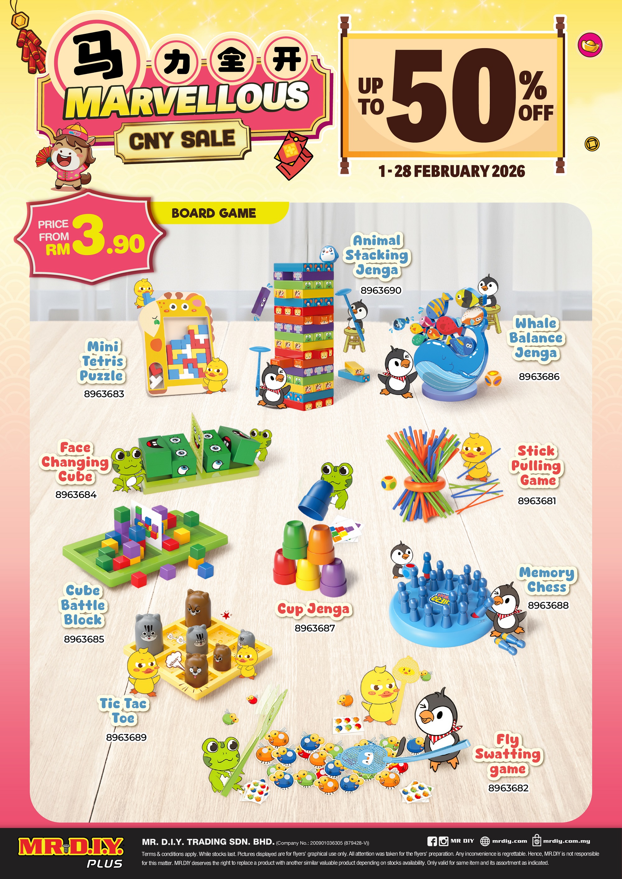 MR D.I.Y. Marvellous CNY Sale 2026 | MR D.I.Y.