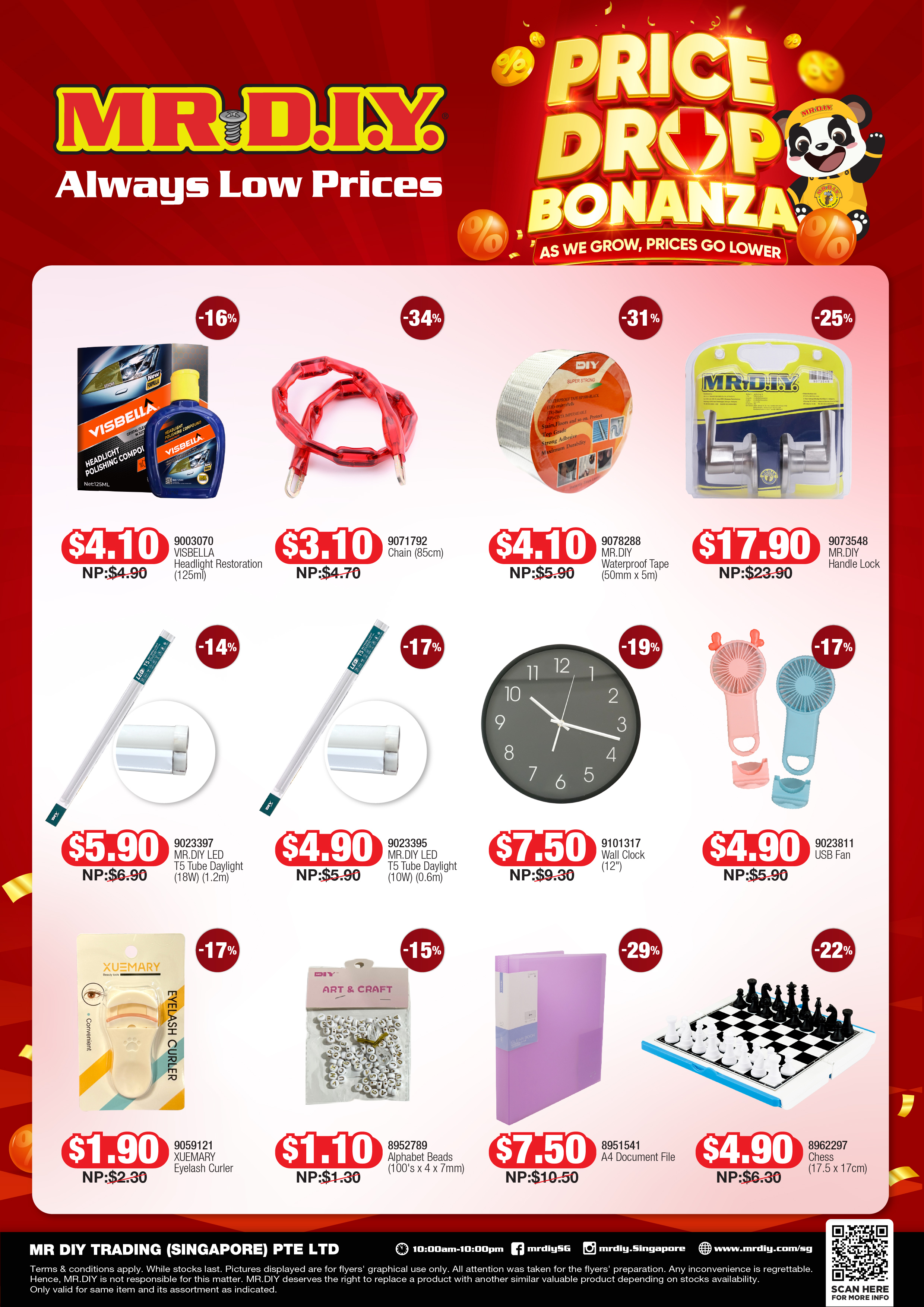 MR.DIY Price Drop Bonanza 2025 | MR D.I.Y. TRADING (SINGAPORE) PTE. LTD.